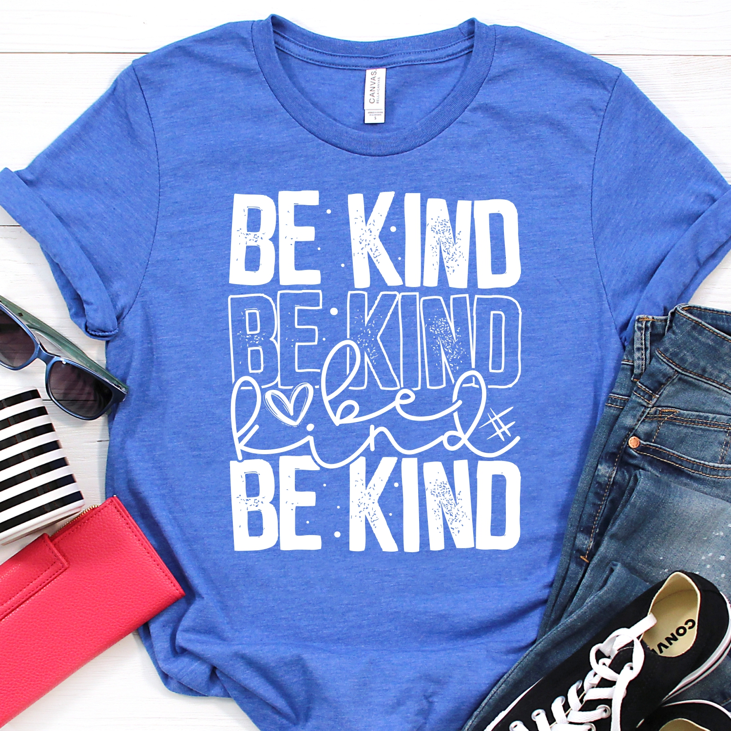 Be Kind Be kind Be kind *ADULT* Screen Print – socuteappliques.net