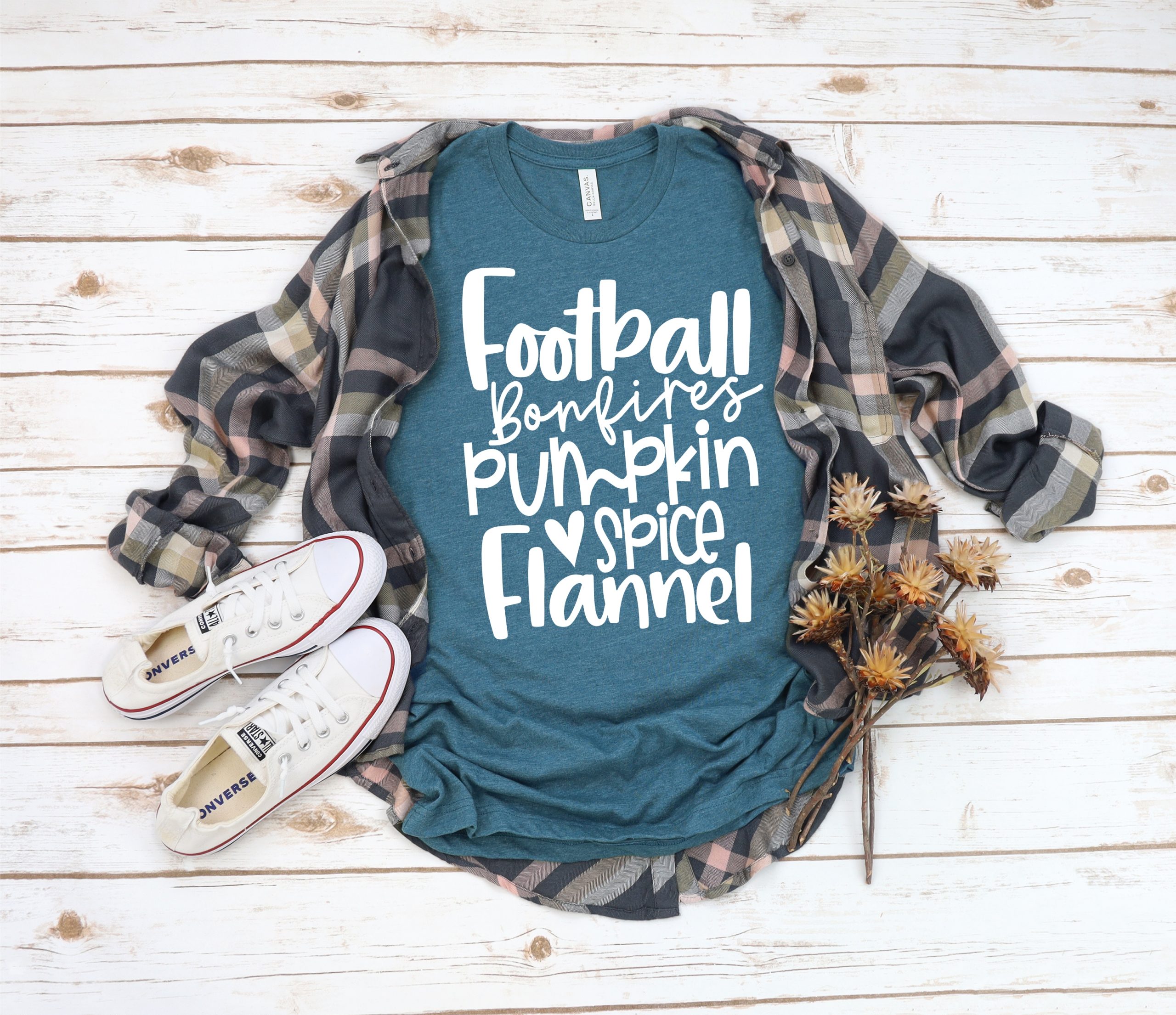 Football pumpkin flannel *ADULT* Screen Print – socuteappliques.net