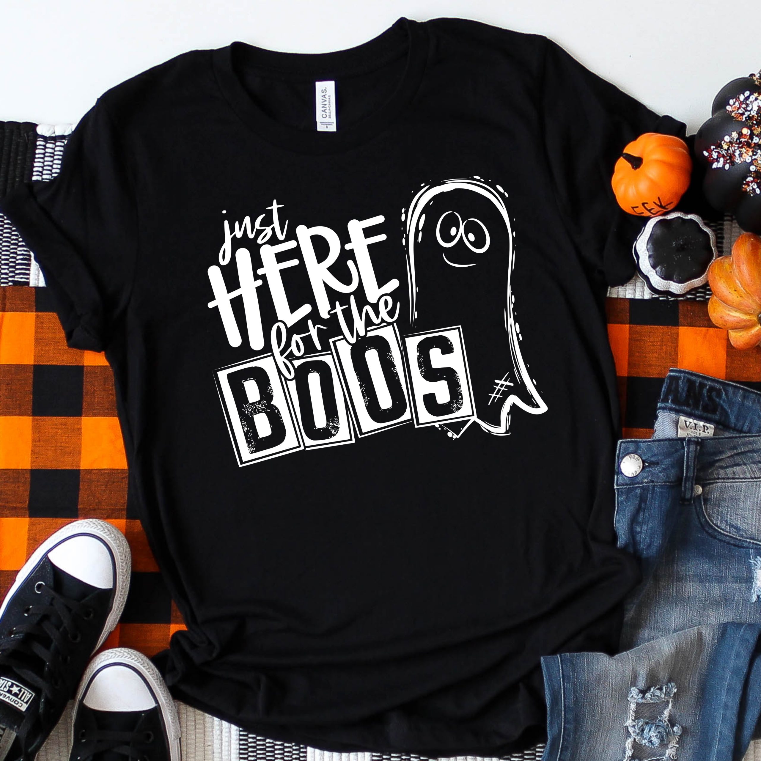 Just here for the boos *ADULT* Screen Print – socuteappliques.net