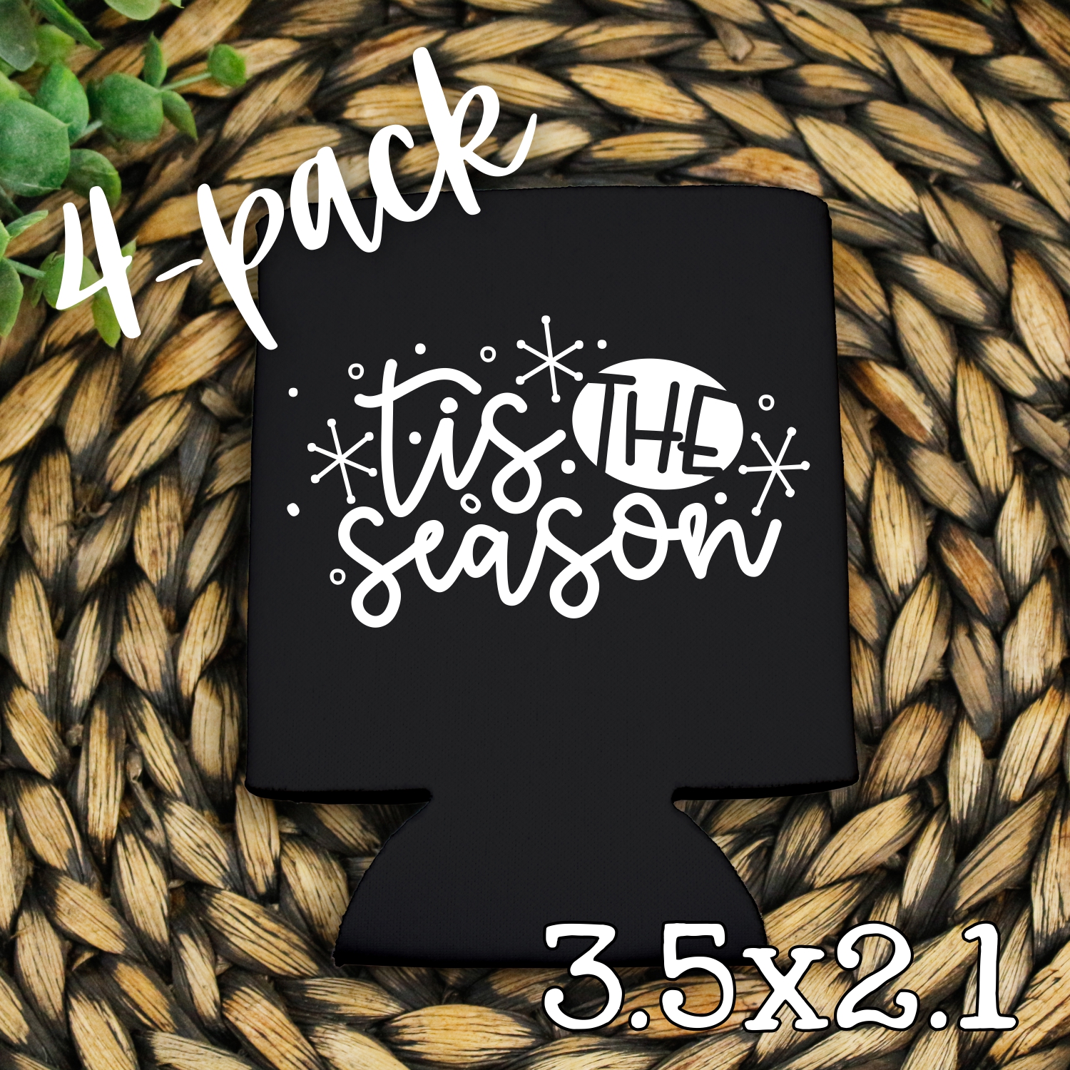 POCKET size Tis the season 4-pack Screen Print – socuteappliques.net