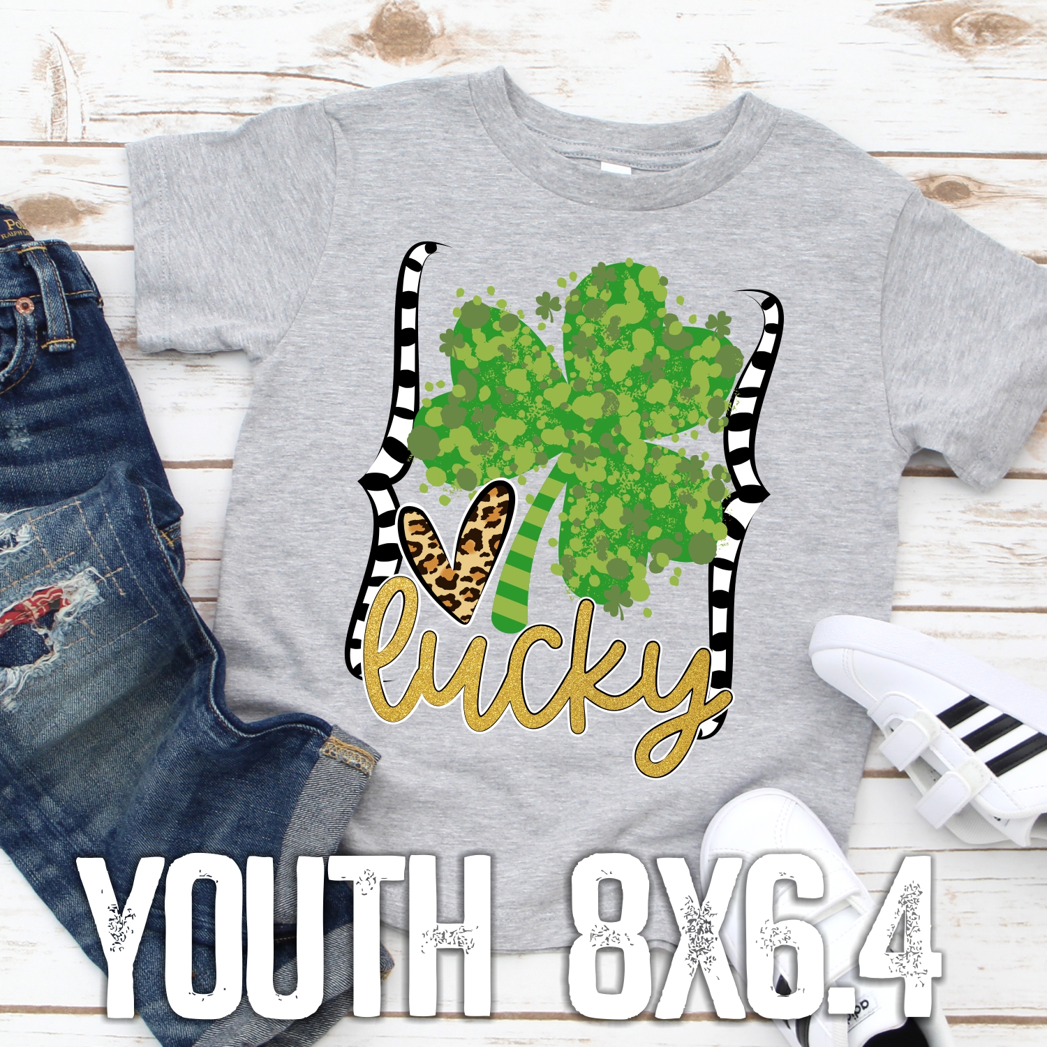 Lucky clover Quotes *YOUTH* Screen print (High Heat SOFT INK ...