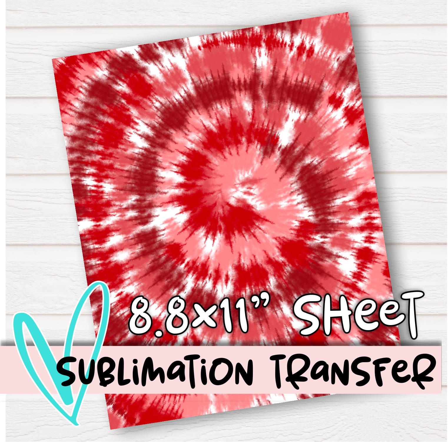 SUBLIMATION Pattern Sheet Red tie dye – socuteappliques.net