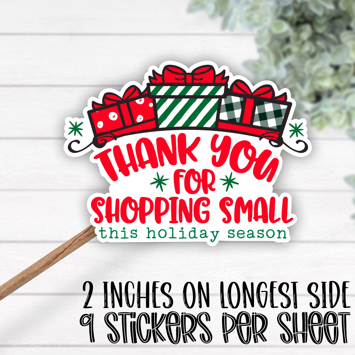 *STICKER SHEET* Thank you for shopping small packages – socuteappliques.net