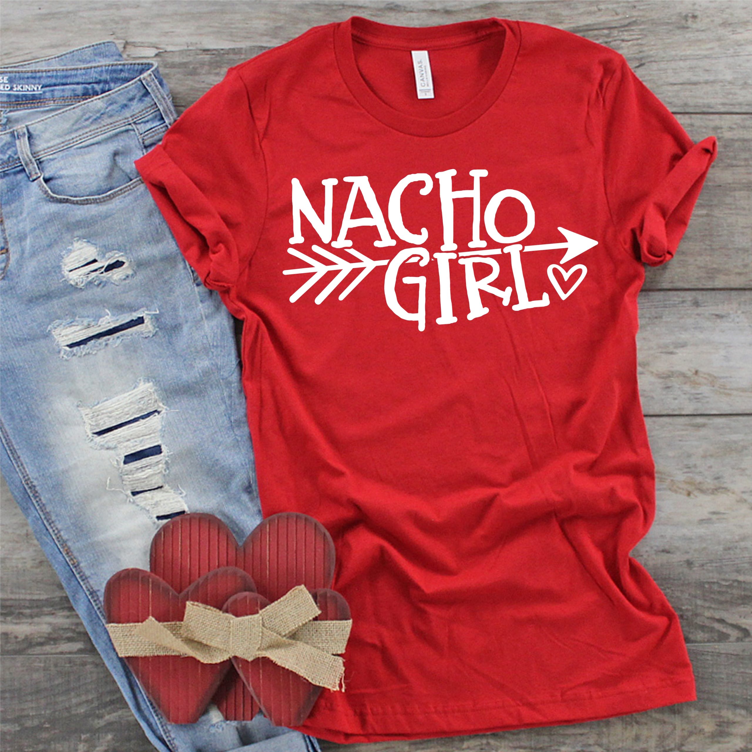Nacho Girl ADULT Screen Print – socuteappliques.net