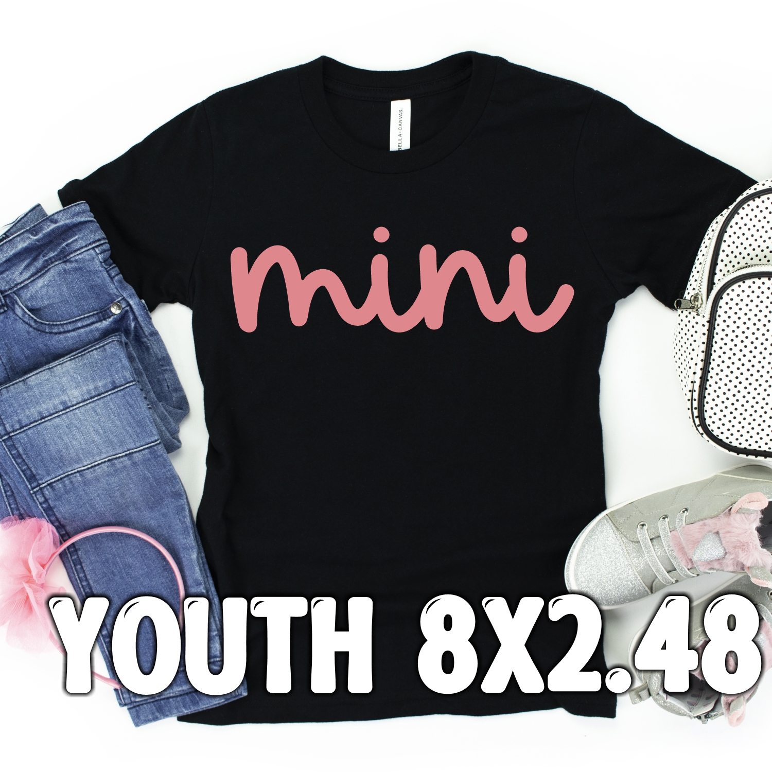 Mini SCRIPT CORAL *ADULT* Screen Print – socuteappliques.net