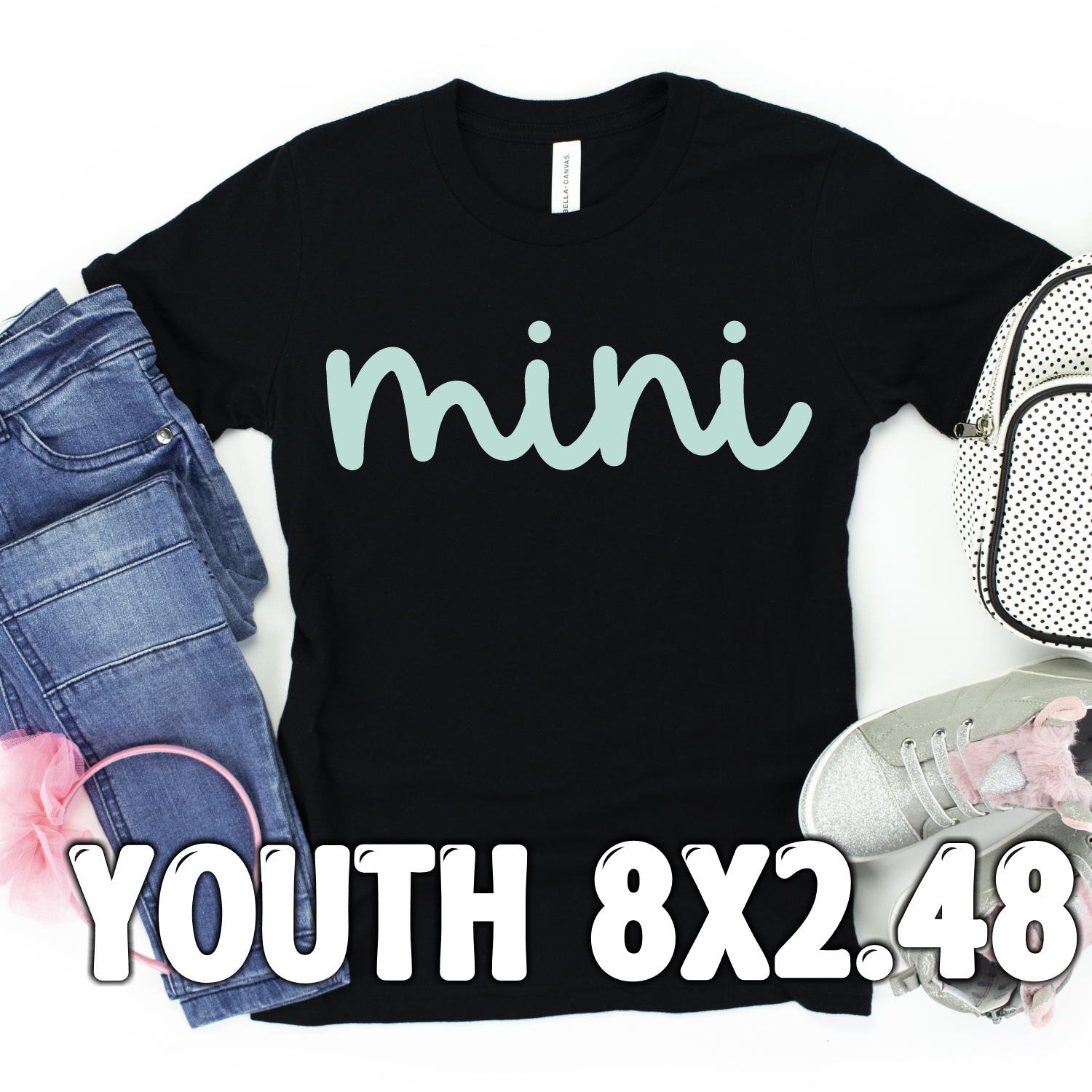 Mini SCRIPT MINT *ADULT* Screen Print – socuteappliques.net