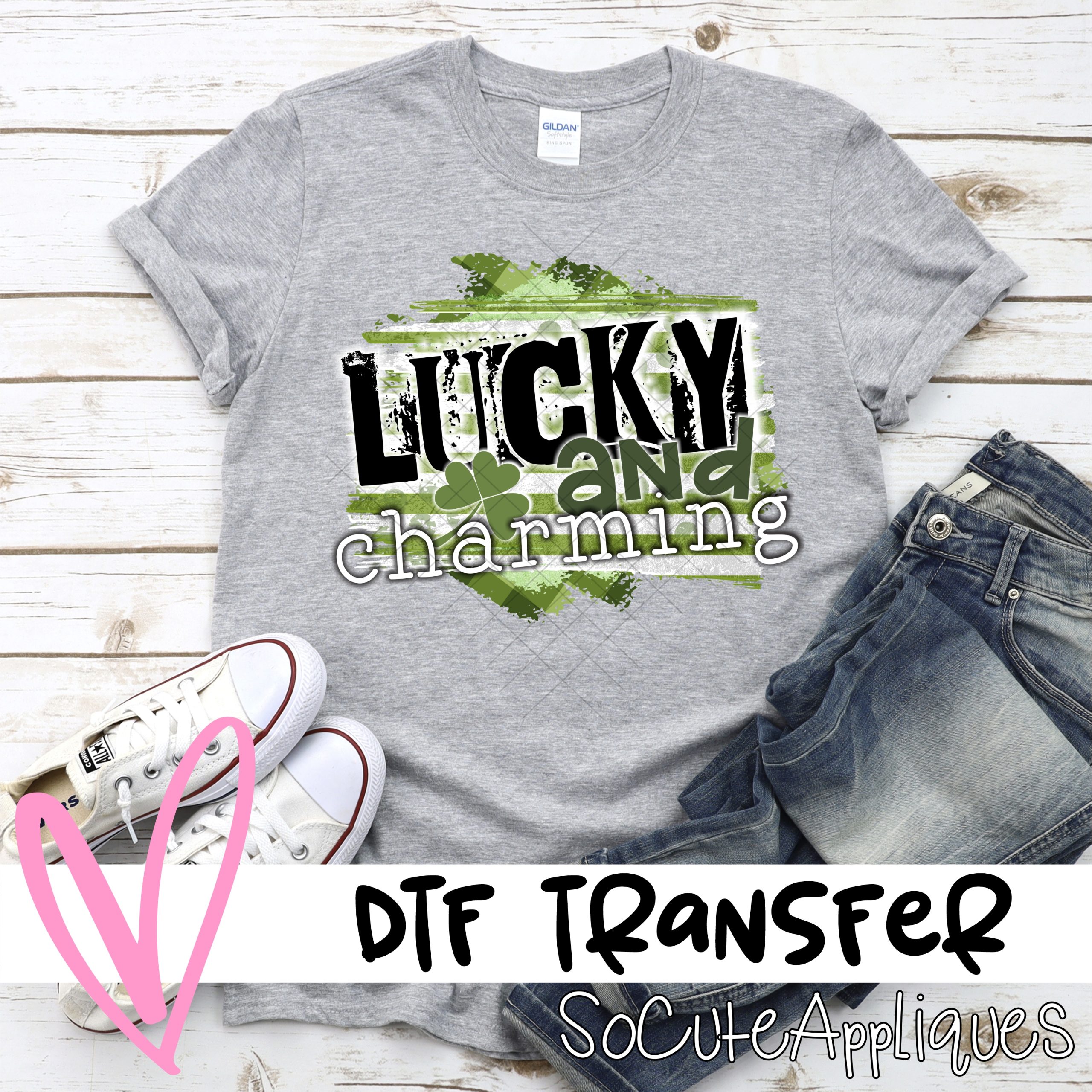 Lucky & charming *DTF* Transfer – socuteappliques.net