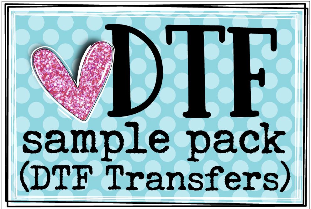 DTF transfer *SAMPLE PACK* – socuteappliques.net