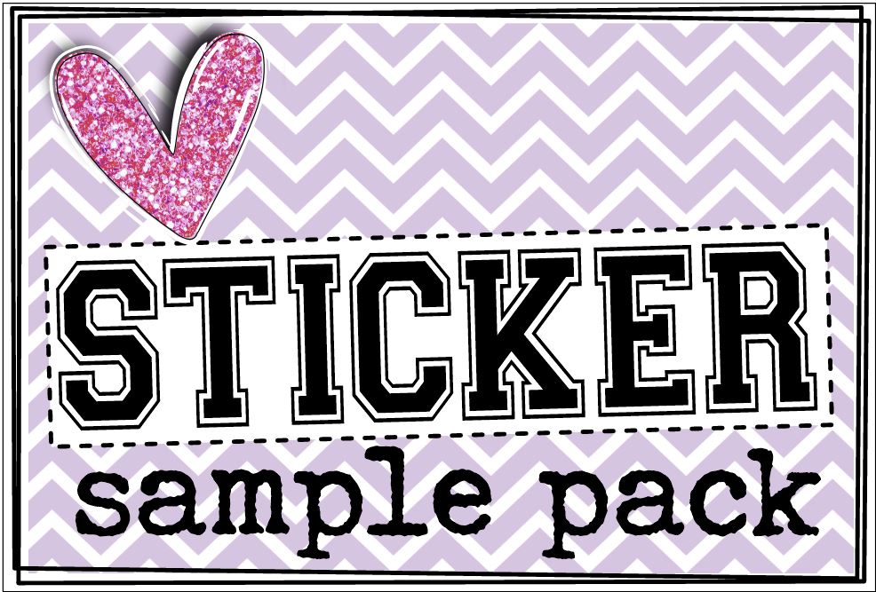 Sticker *SAMPLE PACK* – socuteappliques.net