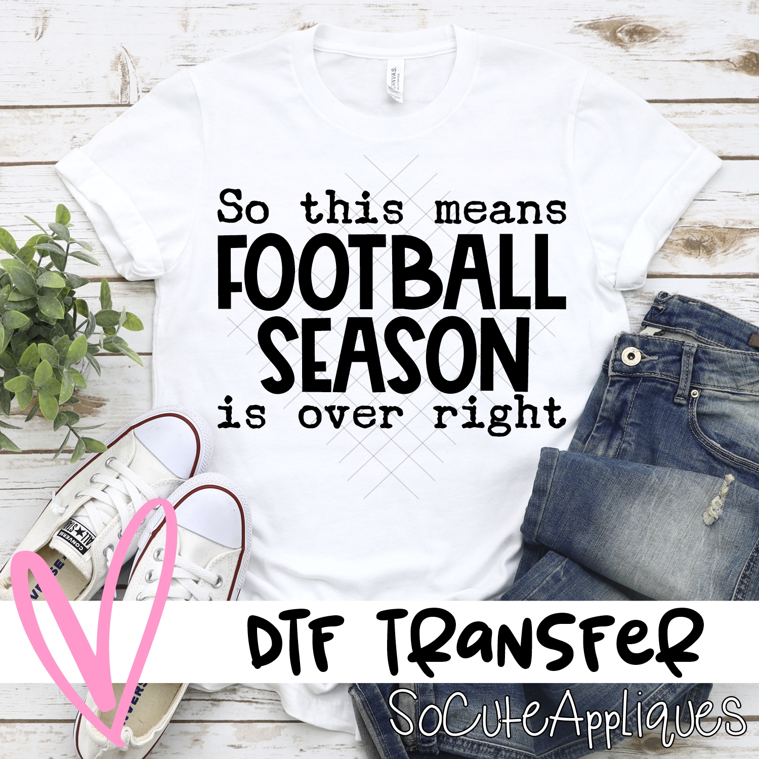 So this means football season is over right *DTF* Transfer -WOW ...