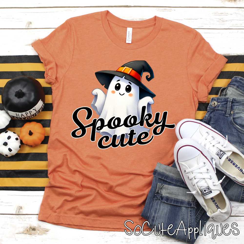 Spooky cute ghost *DTF* Transfer – socuteappliques.net