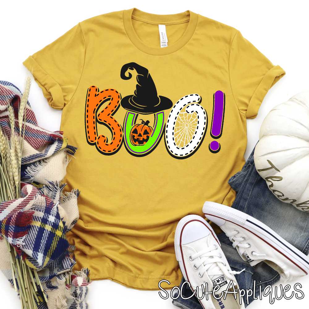 Boo *DTF* Transfer – socuteappliques.net
